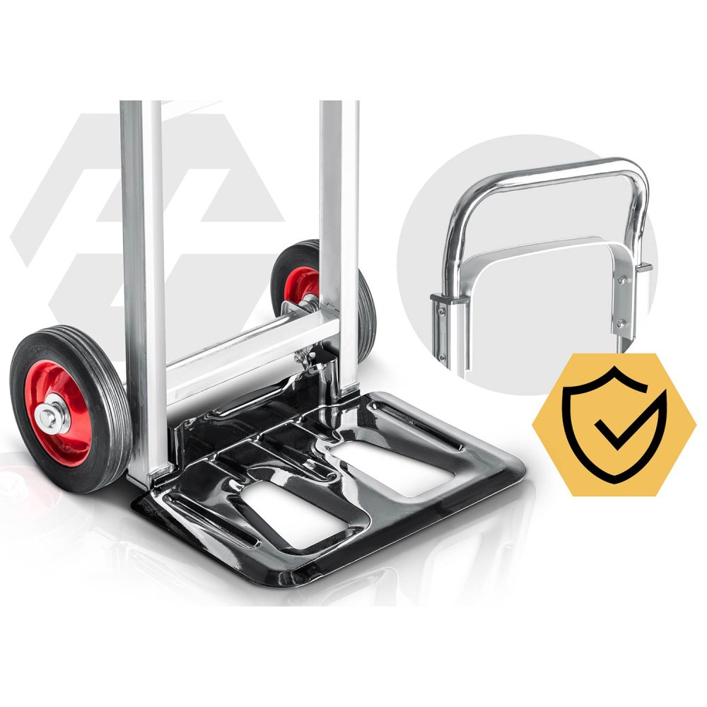 Humberg Hm-518 Folding Hand Truck Transport Cart, 90 kg