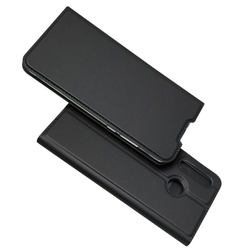 Huawei P30 lite (MAR-LX1M) Magnetic Adsorption Leather Cover Case, Black