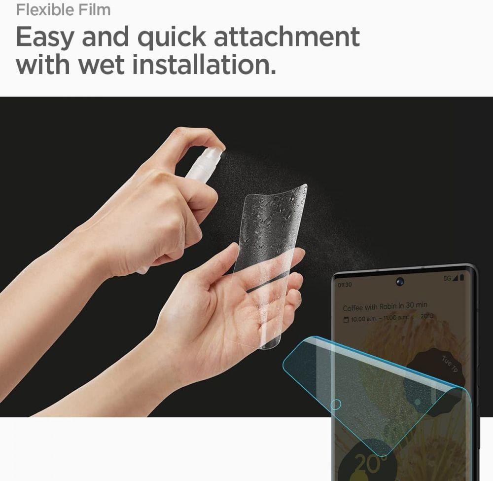 Google Pixel 6 Pro Spigen Neo Flex Hydrogel Screen Protector 2 pcs.