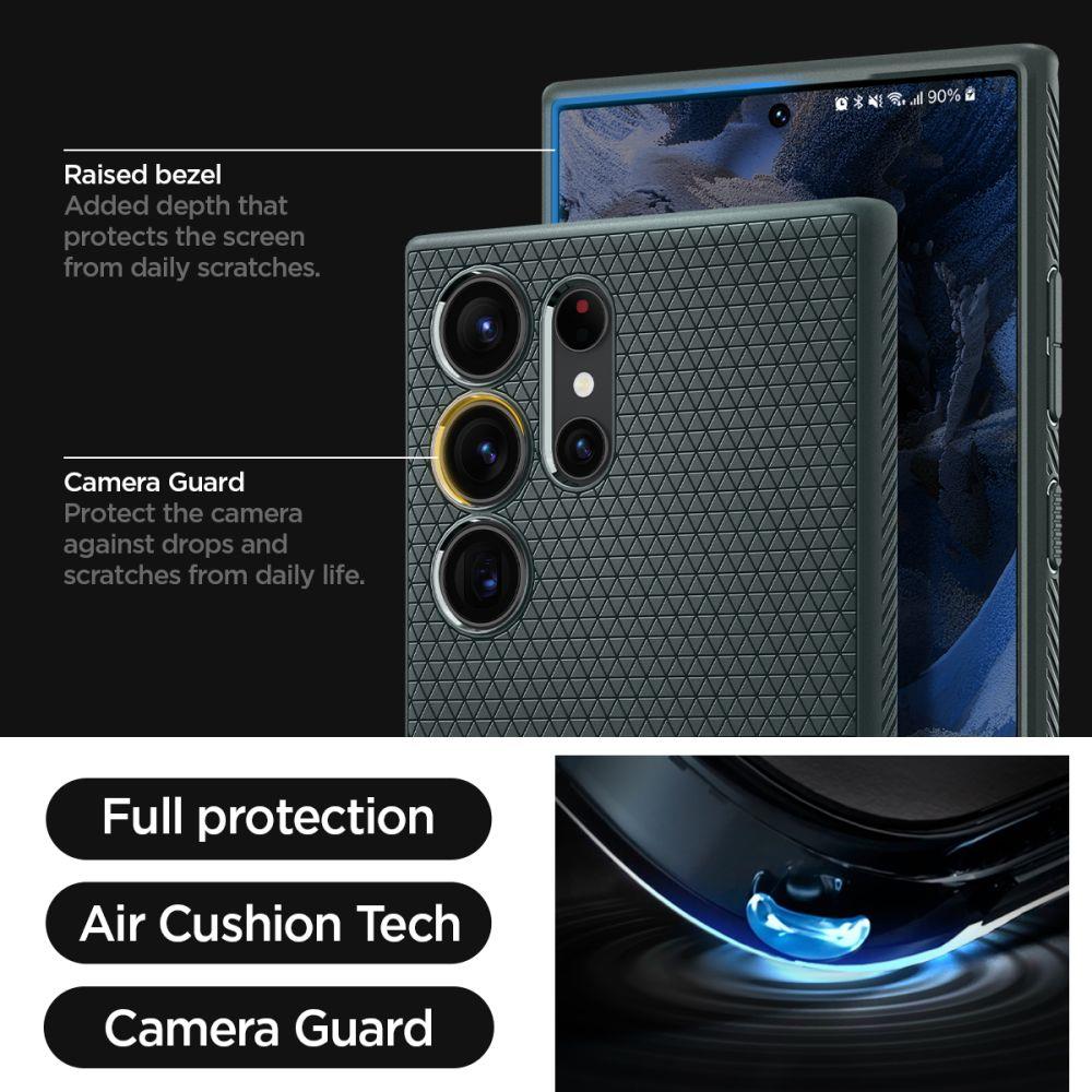 Samsung Galaxy S23 Ultra (SM-S918) Spigen Liquid Air TPU Case Cover ...