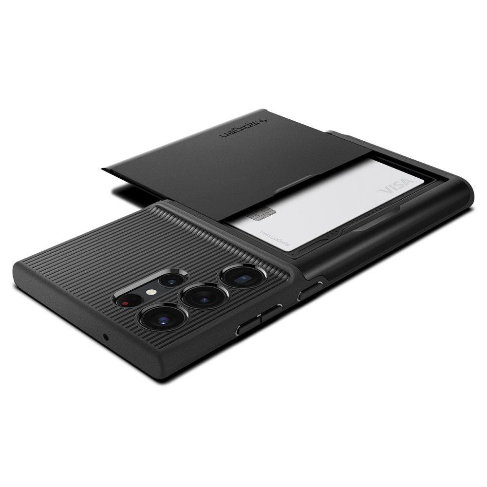 Samsung Galaxy S23 Ultra (SM-S918) Spigen Slim Armor Cs Case Cover, Black